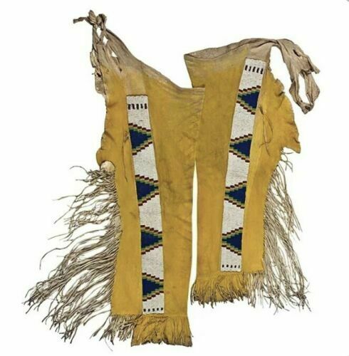 Native American Beaded Chaps / Leggings – NATIVEEAGLESTORE LLC